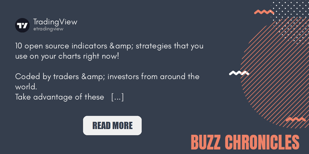 10 open source indicators & strategies that you use on your…