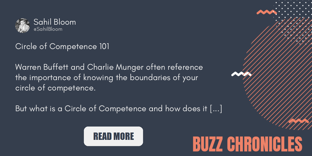 Circle of Competence 101 Warren Buffett and Charlie Munger…